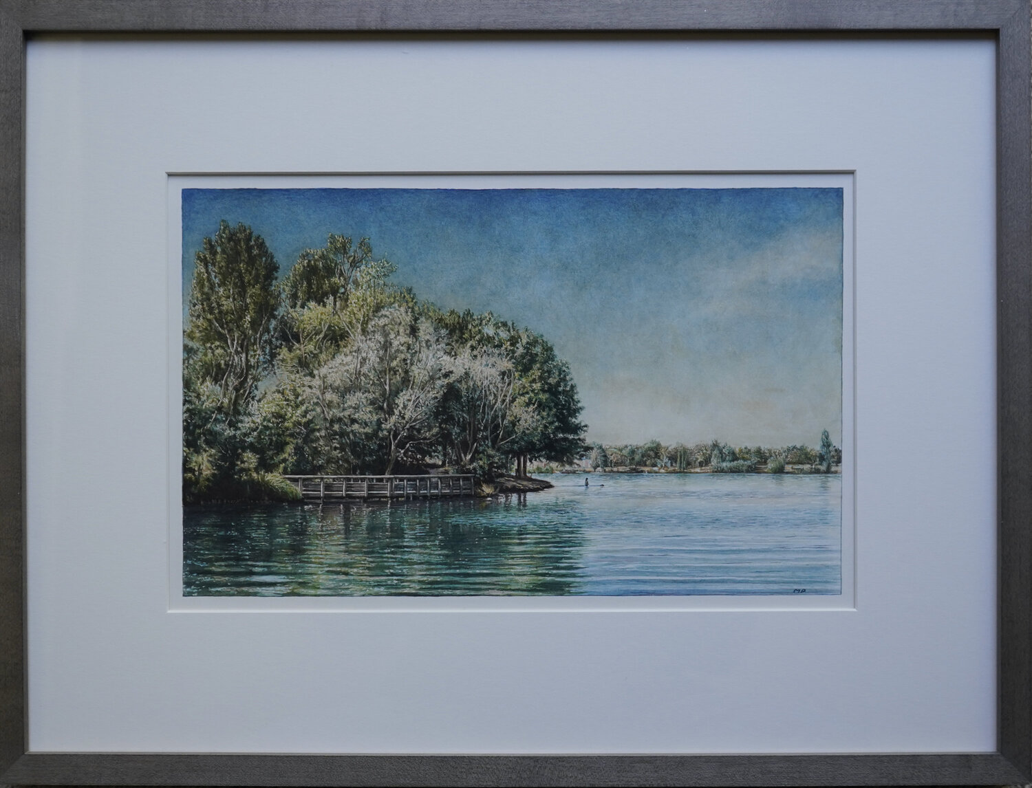 Bathers de Marie Pascal (2019) : Œuvre sur papier Aquarelle sur Papier ...