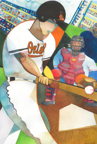 Baseball Paintings For Sale - SINGULART