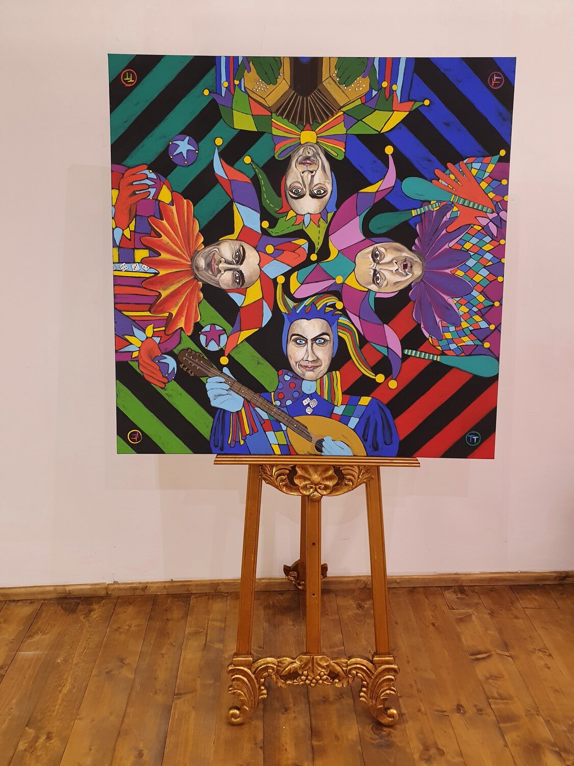 "The show has begun" de Tornado Twins (2023) : Peinture Acrylique sur ...