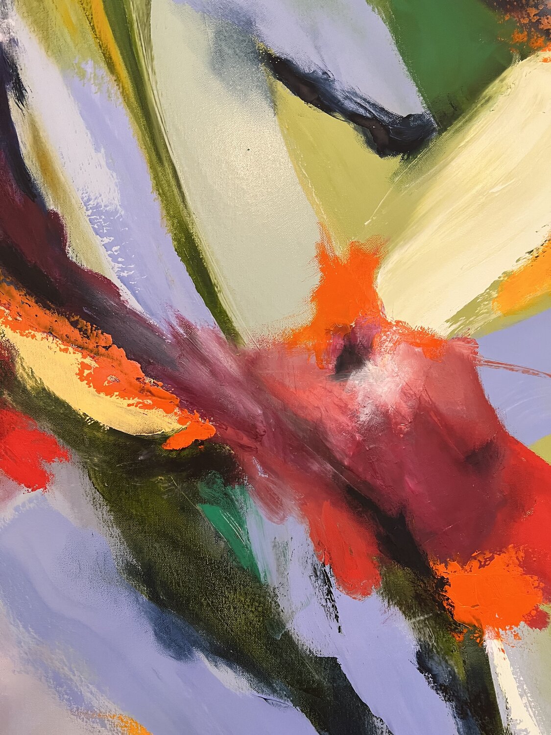 The Hummingbird by Lynn MacDonald (2022) : Painting Acrylic, Oil on ...