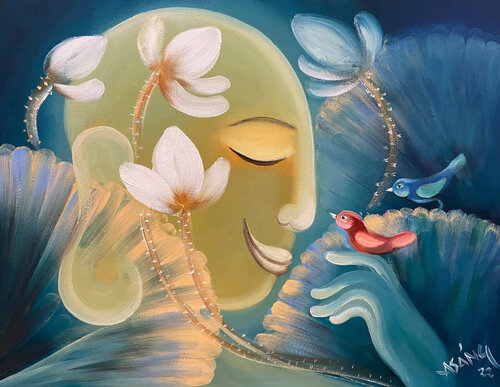 THE DAWN de A Sáng Hoàng (2025) : Peinture Huile sur Toile - Singulart