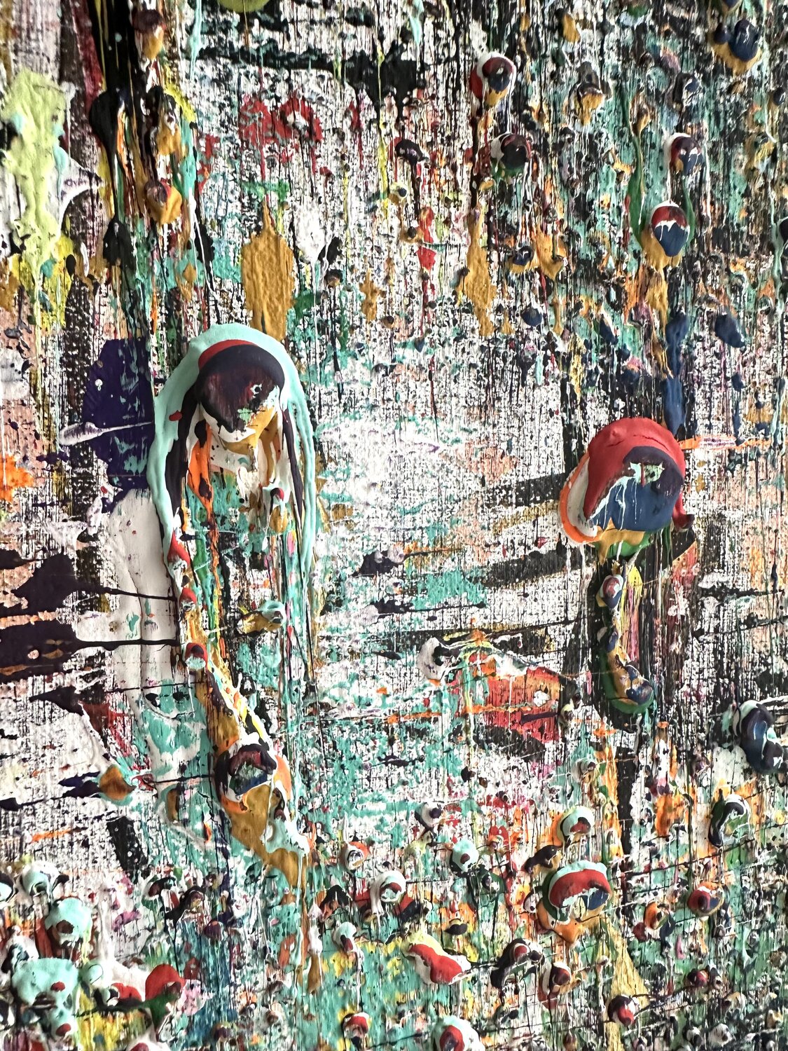 Colors cascade by milan sopko (2025) : Painting Acrylic on Canvas ...