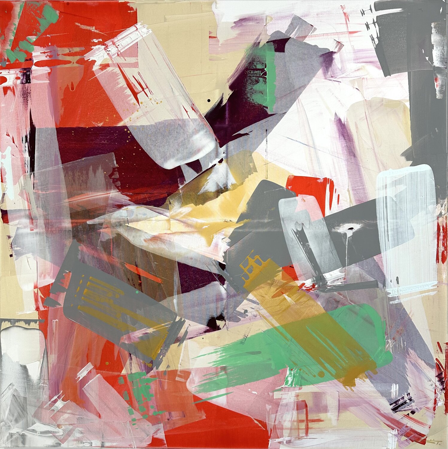 Red velvet de milan sopko (2025): Pintura Acrílico, Pintura en spray en ...