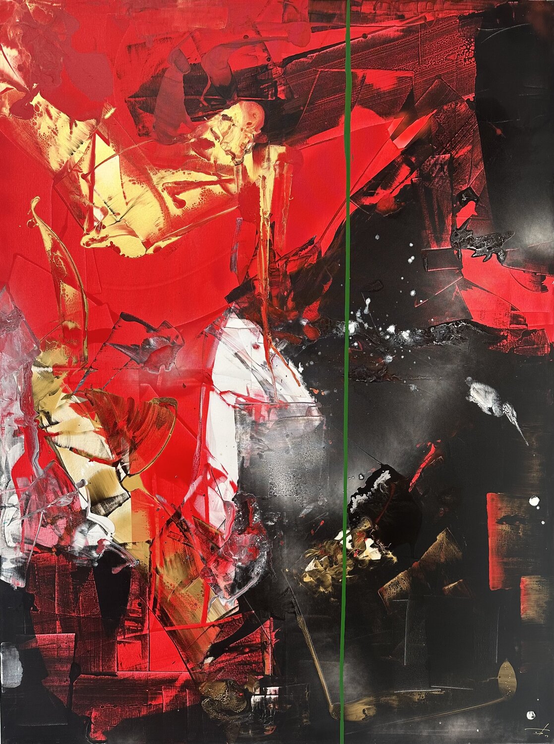 Red velvet de milan sopko (2025): Pintura Acrílico, Pintura en spray en ...