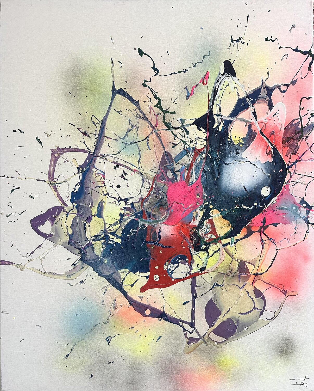 Galapagos 13 de milan sopko (2023): Pintura Acrílico, Pintura en spray ...