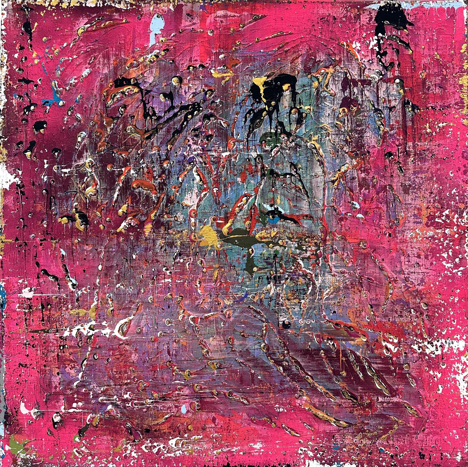 Pink cave de milan sopko (2025) : Peinture Acrylique sur Toile - Singulart