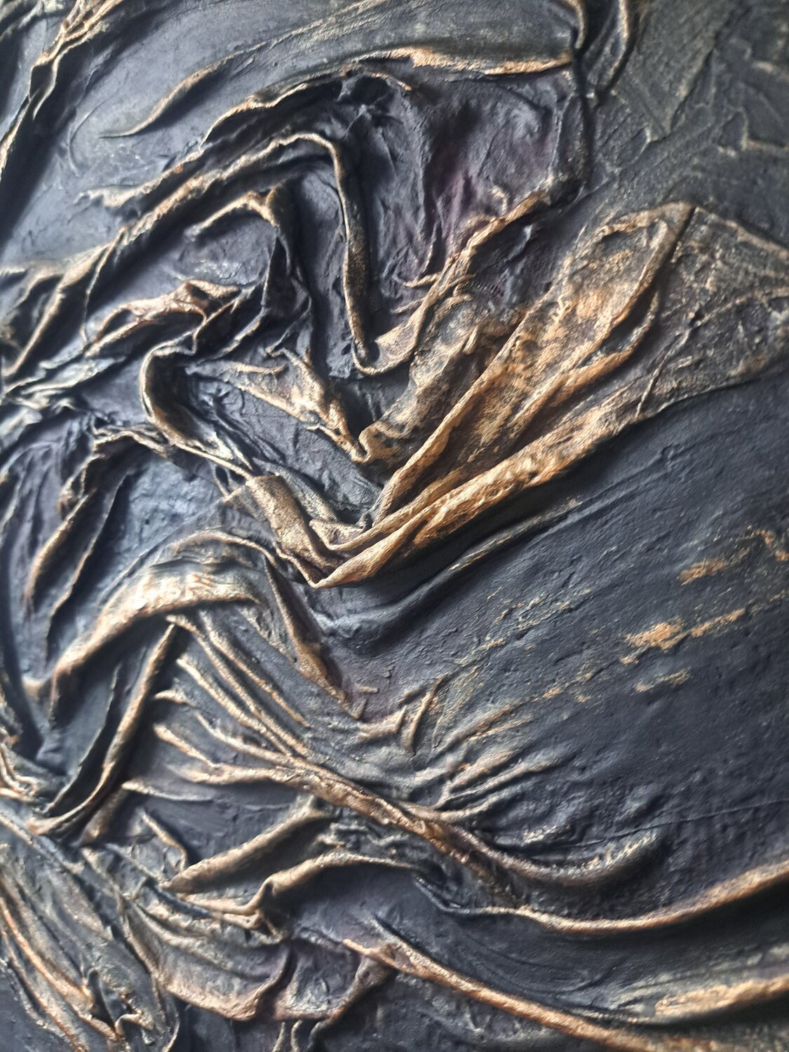 Silent storm by Satu Lähde (2025) : Painting Acrylic, Cement on Canvas - Singulart