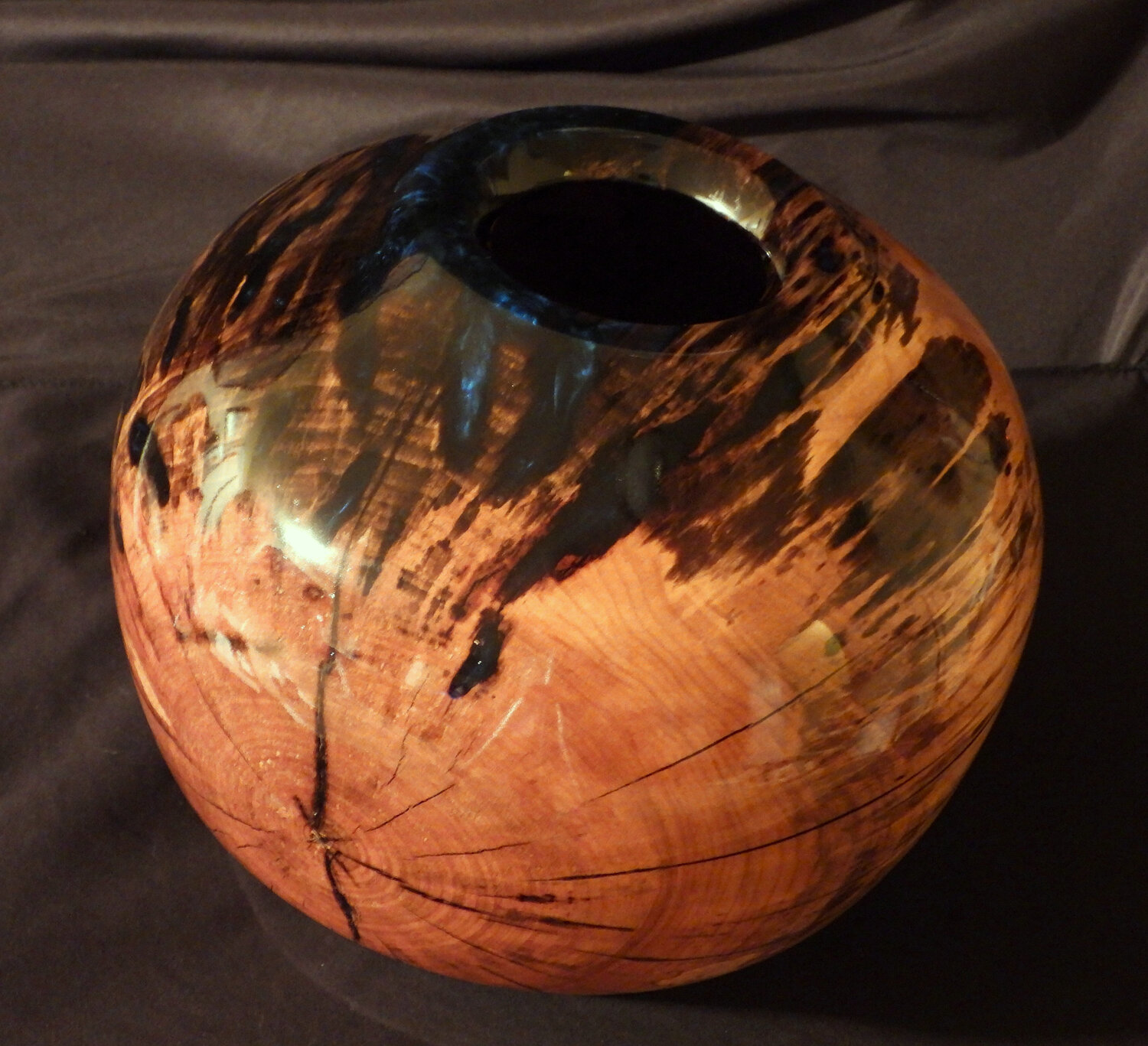 Katanga - Wood and Resin Hollow Form by Scott Williams (2025 ...