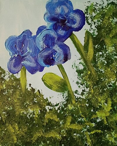 Spring Flowers 6 de MissyKay (2026) : Peinture Acrylique sur Toile ...