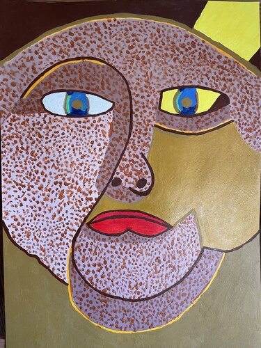 delimité von Eric Charles-Louis Piette (2026): Malerei Acryl auf ...