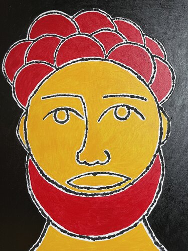 delimité von Eric Charles-Louis Piette (2026): Malerei Acryl auf ...