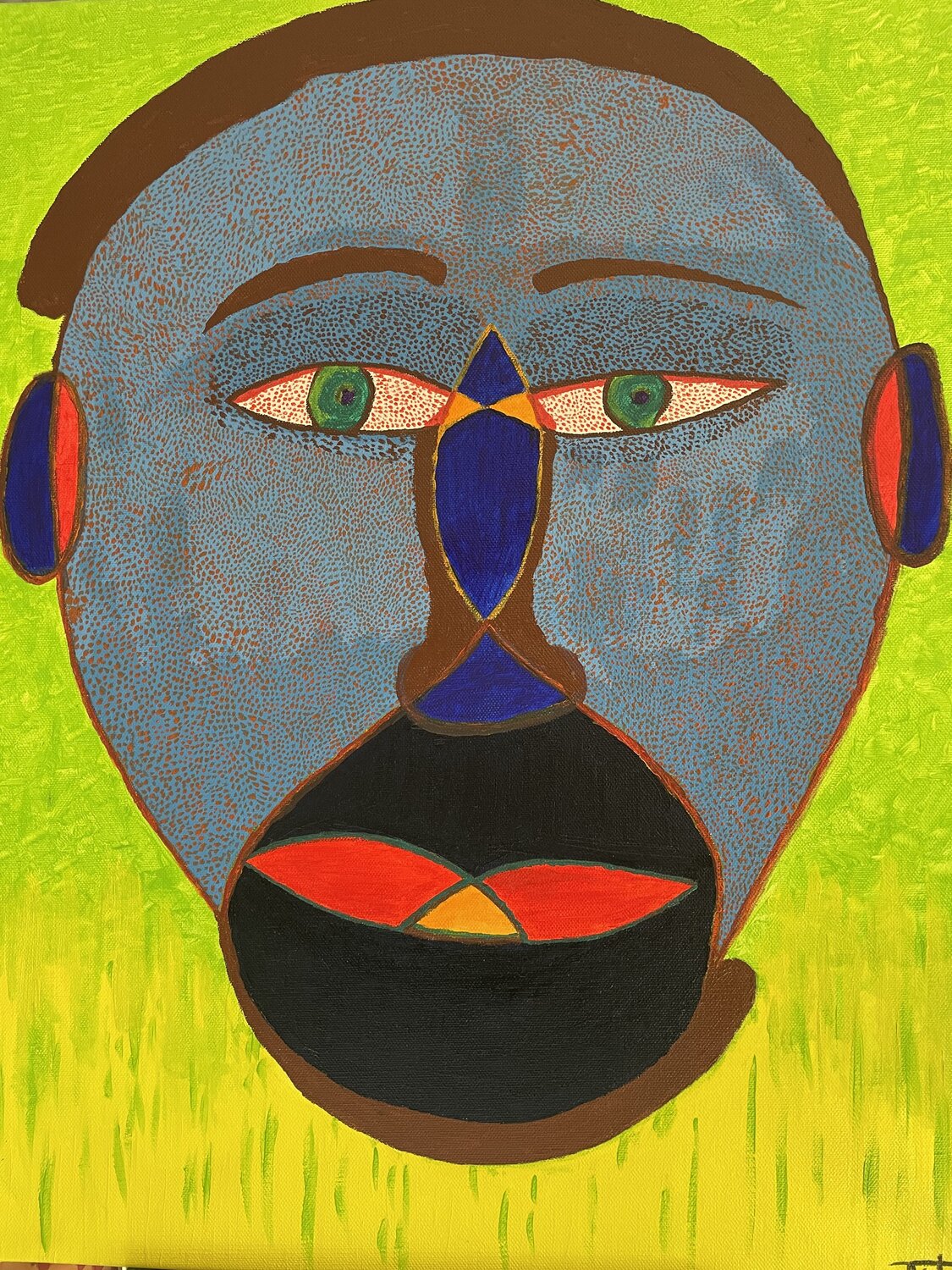 toi-toile by Eric Charles-Louis Piette (2022) : Painting Acrylic on ...