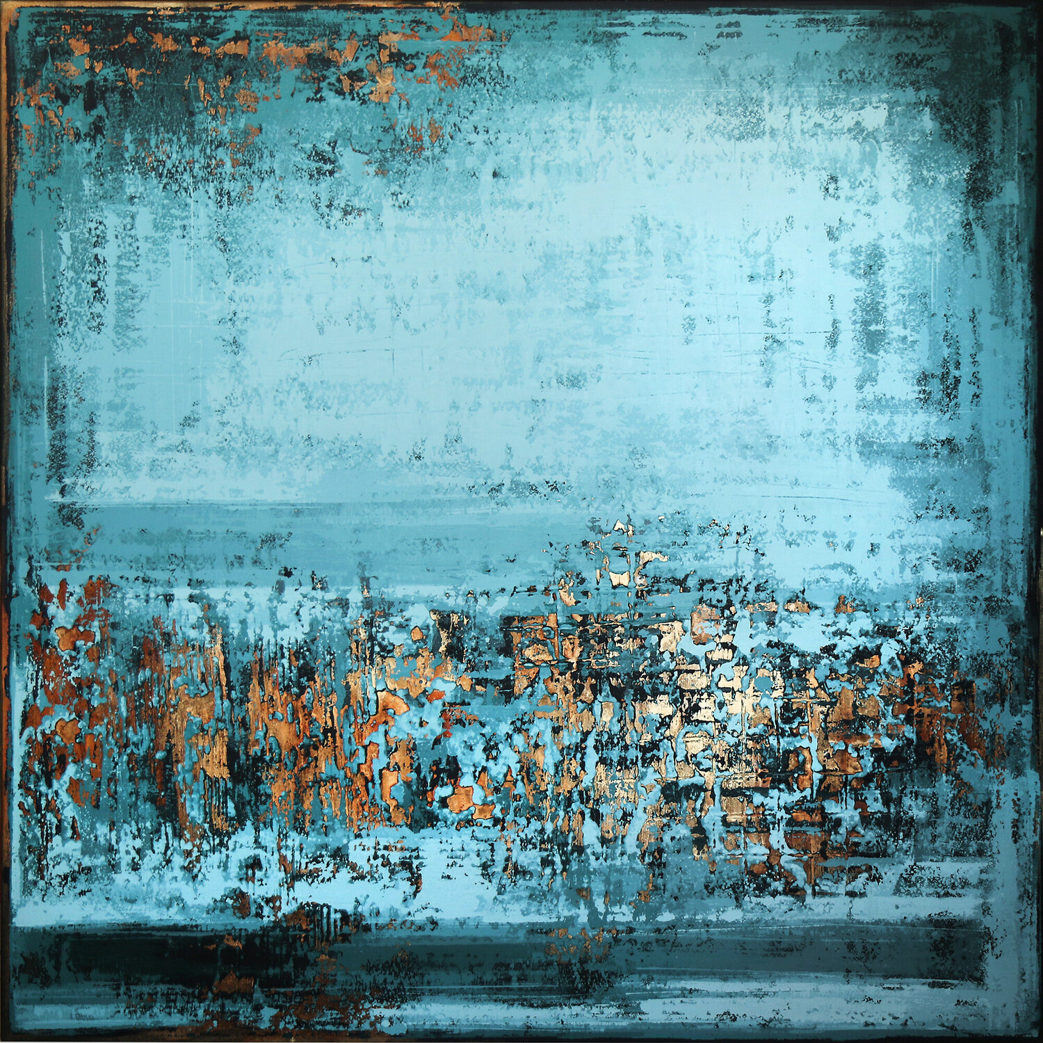 ADRIA by Inez Froehlich (2022) : Painting Acrylic, Gilding on Canvas ...