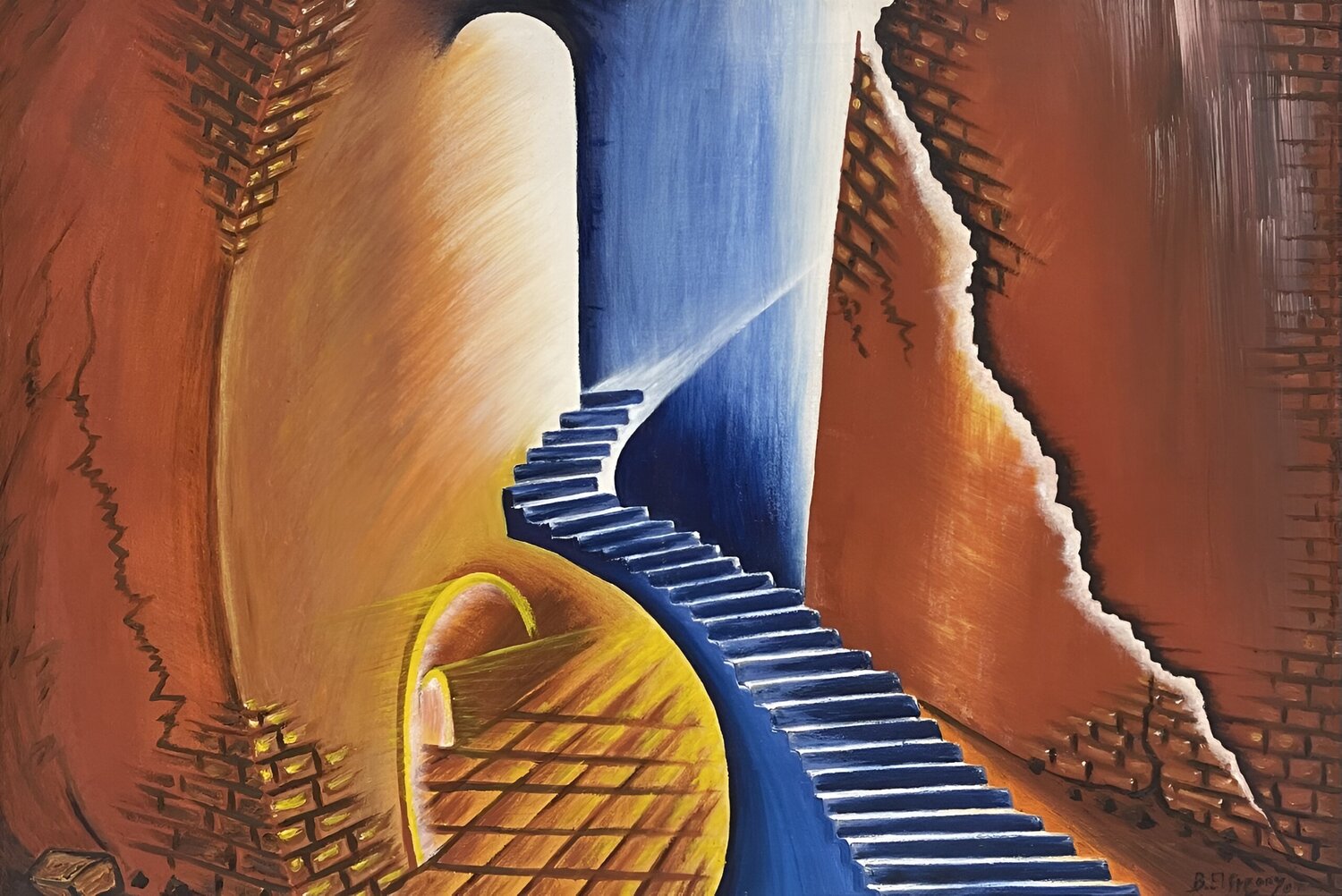 The 2nd life by SAM AYAD (2010) : Painting Oil on Canvas - Singulart