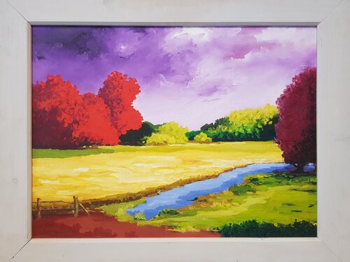 Hoffnung von Andreas Hornbogen (2015): Malerei Öl auf Leinwand - Singulart