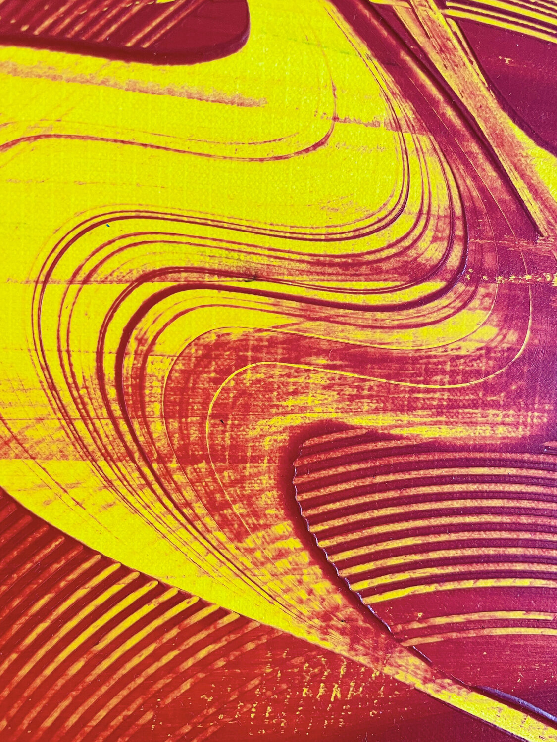 Tempestuous Prominence - Sonnensturm by Katrin Mates (2022) : Painting ...