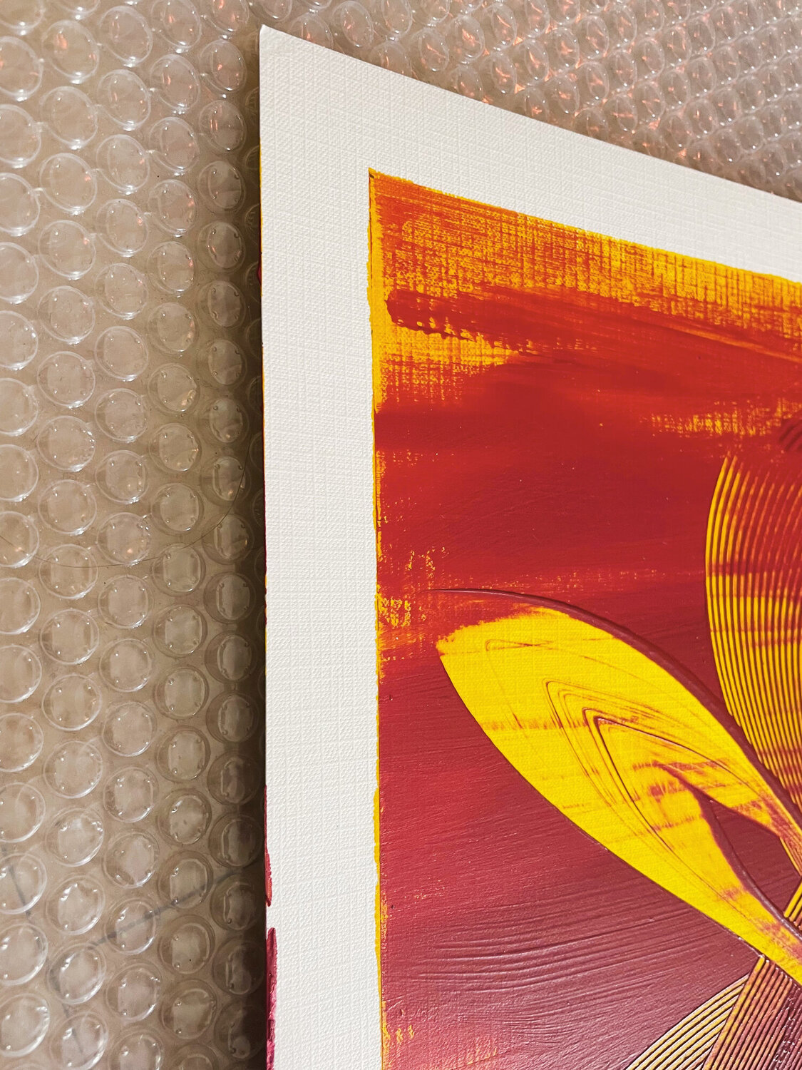 Tempestuous Prominence - Sonnensturm by Katrin Mates (2022) : Painting ...