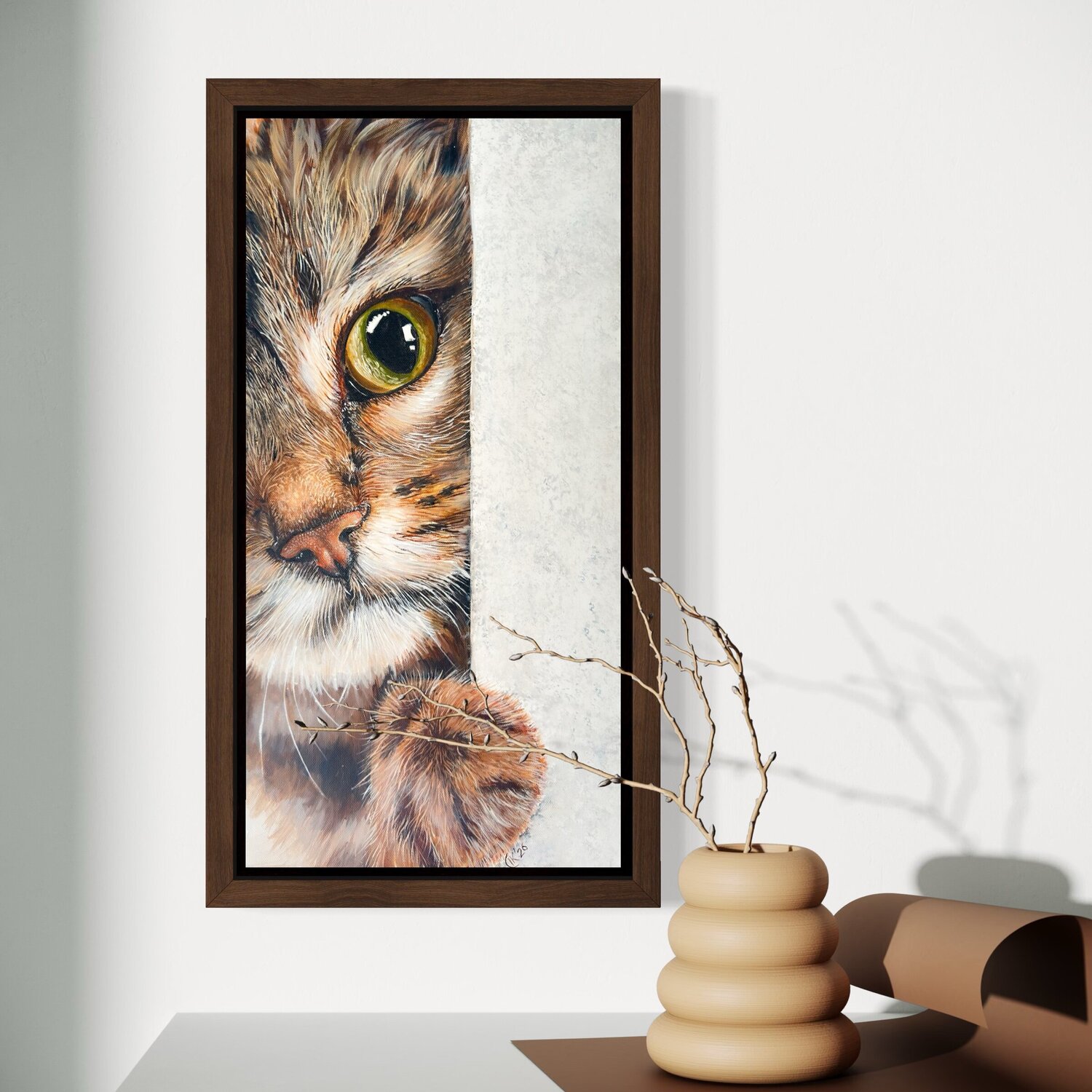 I See You by Irina Kurganskaya (2026) : Painting Acrylic on Canvas ...