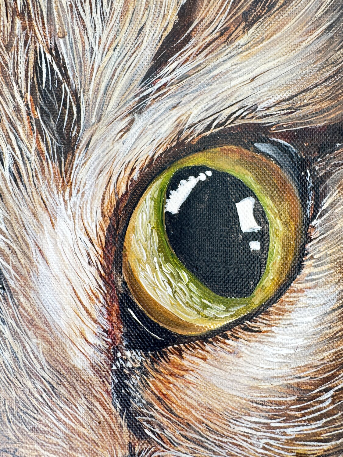 I See You by Irina Kurganskaya (2026) : Painting Acrylic on Canvas ...