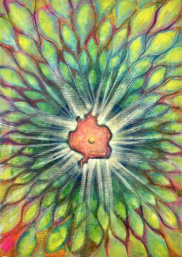 Point of Happiness by Mattie Rasmussen (2026) : Painting Acrylic on ...