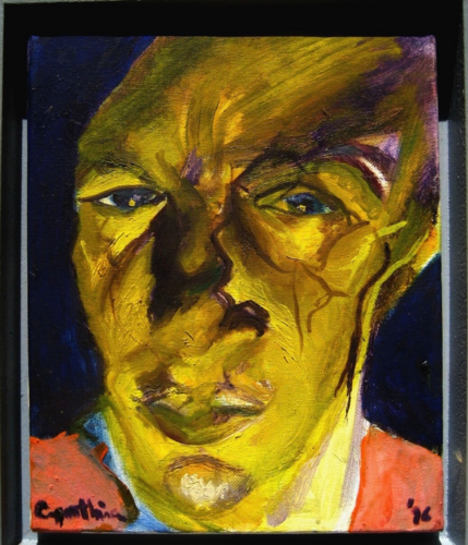 Portrait of Louisa de Cynthia Ruffin Simon (1996) : Peinture Huile ...