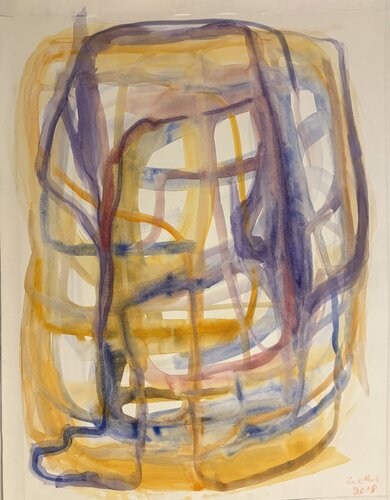 Etude de Nue assise par terre by Cynthia Ruffin Simon (2015) : Work on ...