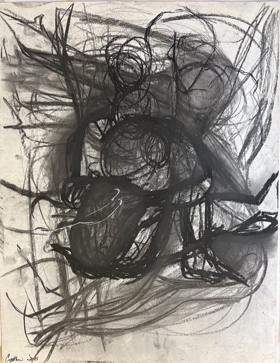 Metamorphosis turmoil de Cynthia Ruffin Simon (2015) : Œuvre sur papier ...