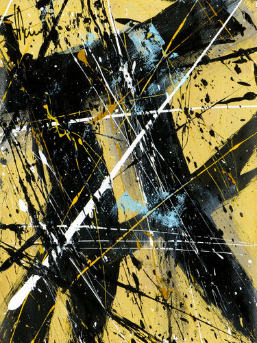 Création abstraite C145 avec cadre by Jean-Jacques Marie (2019 ...