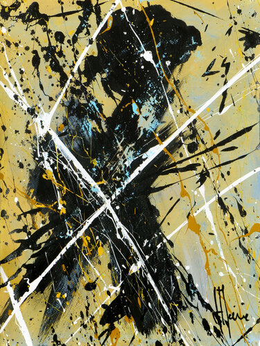 Création abstraite C145 avec cadre by Jean-Jacques Marie (2019 ...