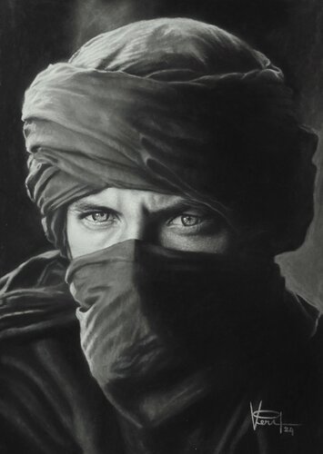 Queen Tribhuwana Tunggdewi by Veri Apriyatno (2025) : Drawing Pastel ...