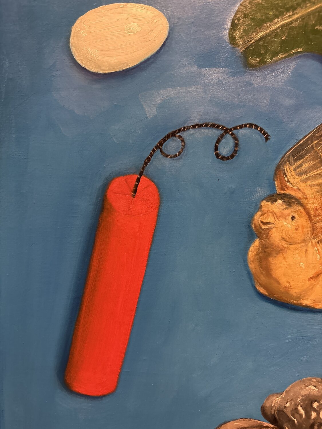 Untitled still life (With horse and bird) by Kristian Andreasen (2025) : Painting Oil on Linen ...