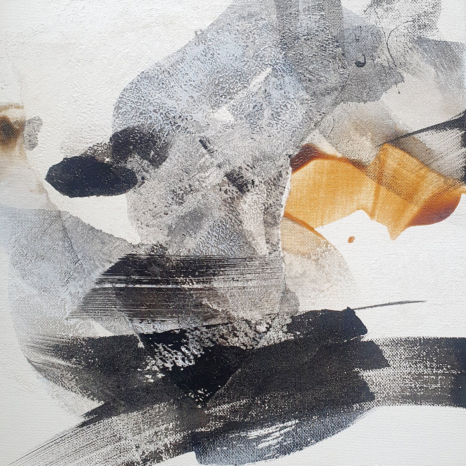 A fleur de coeur (9) by Isabelle Mignot (2017) : Painting Acrylic, Sand ...