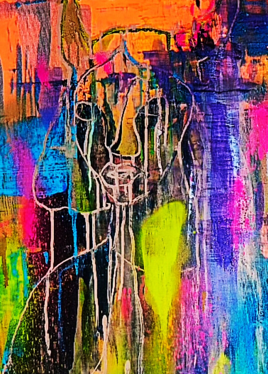 Glitch Human No [X] This original artwork explores identity ...