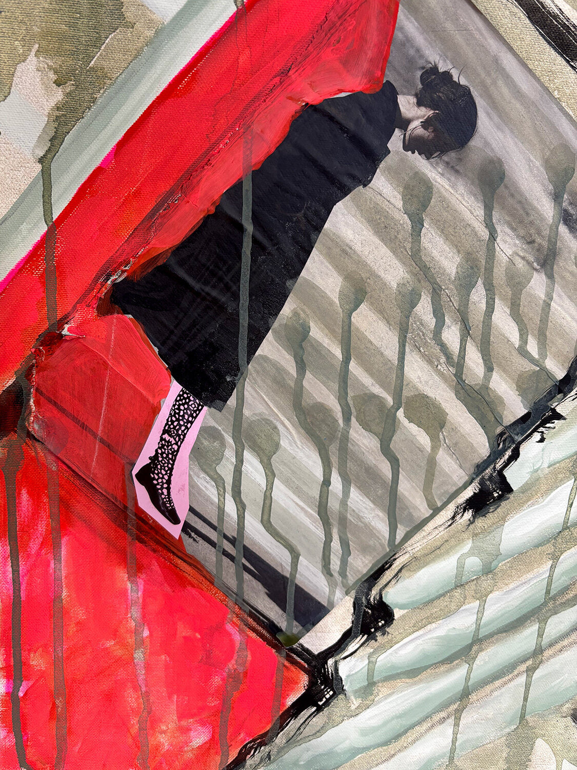 Der Weg hat kein Ziel by Eva Maria Kühberger (2011) : Painting Acrylic ...