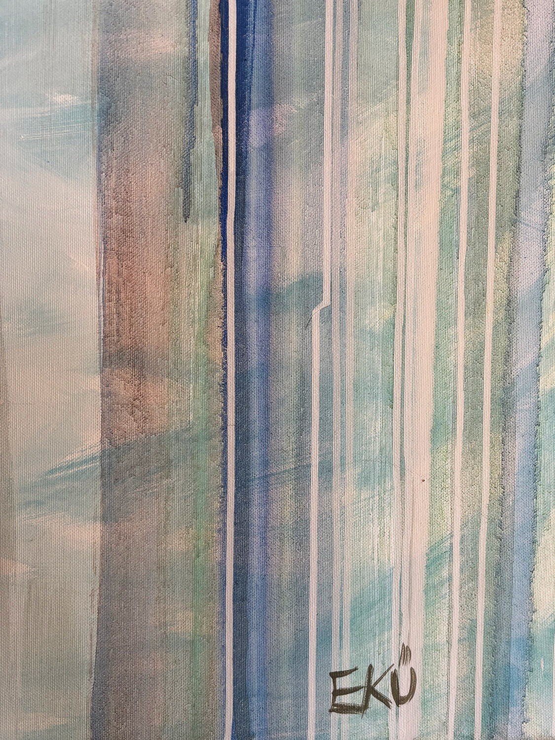 Innerer Widerspruch by Eva Maria Kühberger (2012) : Painting Acrylic ...