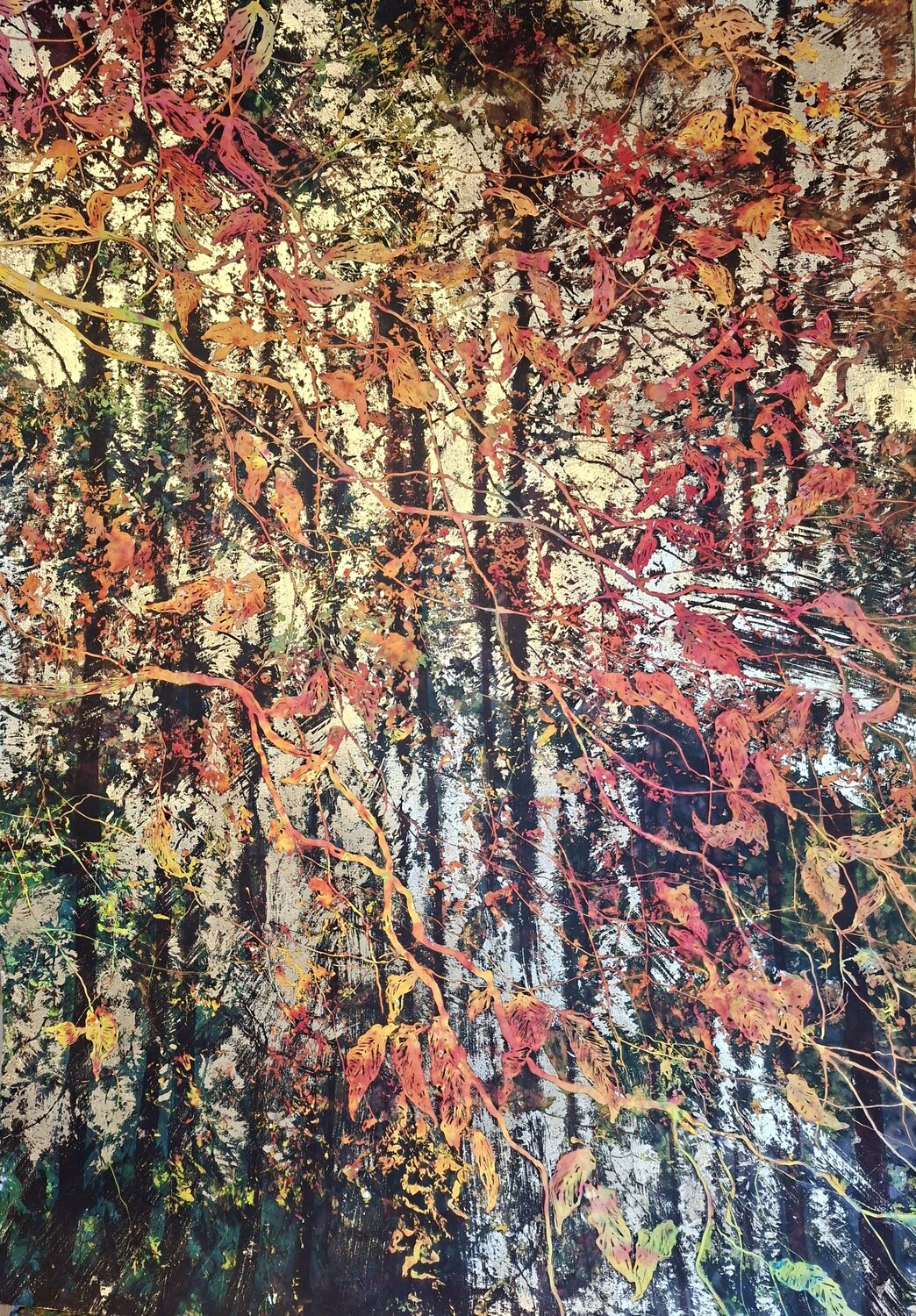 New Day Glory by Katarina Vidmar (2026) : Painting Acrylic, Watercolor ...