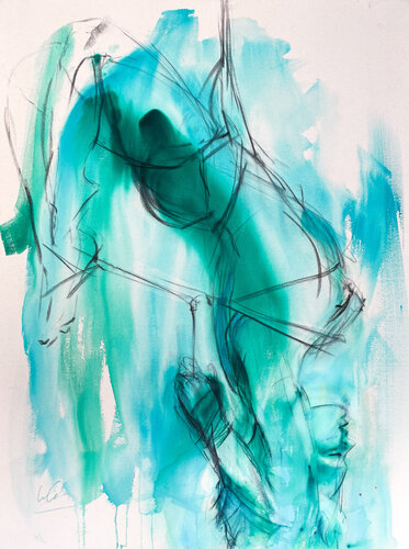 Inversion 1 de Wesley Cabral (2022): Pintura Acrílico en Lienzo - Singulart