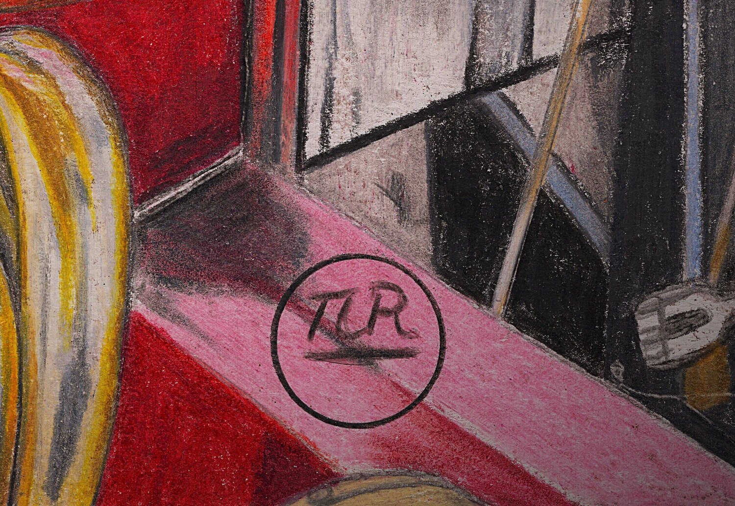 Elégance mécanique by Pierre Bayet (2026) : Drawing Colored Pencil on ...