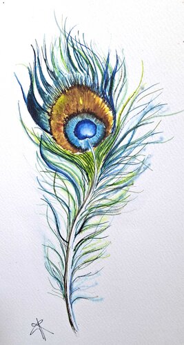 la princesse légère by roger achache (2016) : Work on Paper Watercolor ...