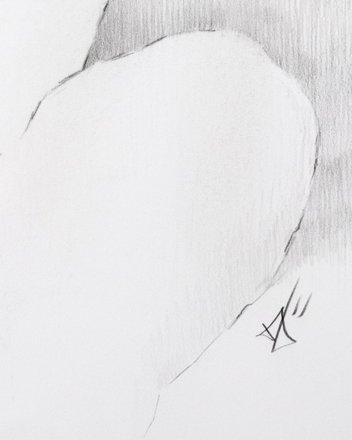 Topography of Silence by Andros Karr (2025) : Drawing Graphite on Paper ...