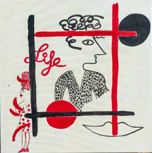 woman power by Celine O´Neil (2023) : Painting Acrylic, Lacquer on ...