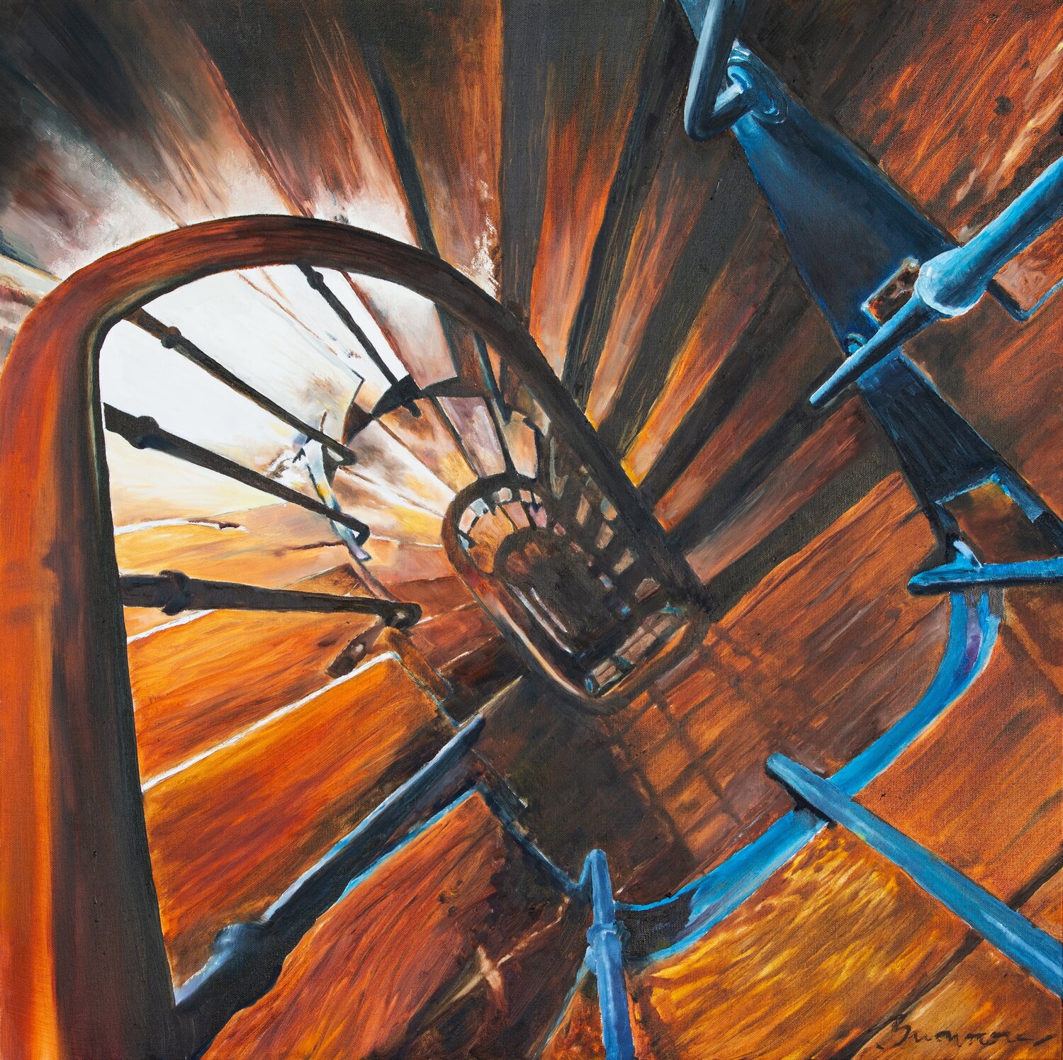 Paris apartment de Rodolfo Buonocore (2018): Pintura Óleo en Lienzo ...