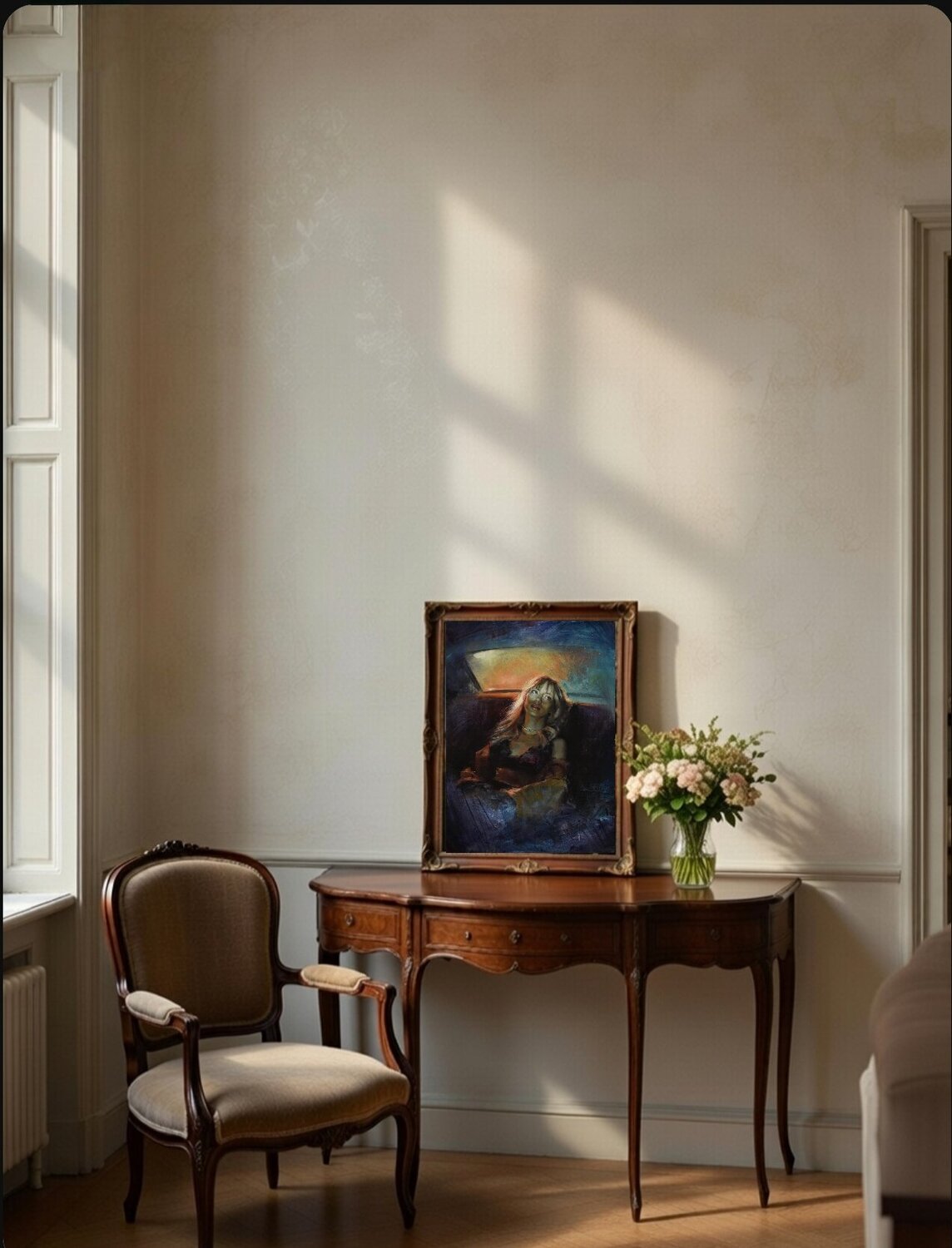 Sospiri notturni de Emanuele Attadia (2024): Pintura Óleo en Madera ...