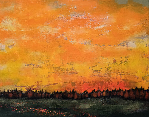 Welcome the Light by Faith Patterson (2020) : Painting Oil on Canvas ...