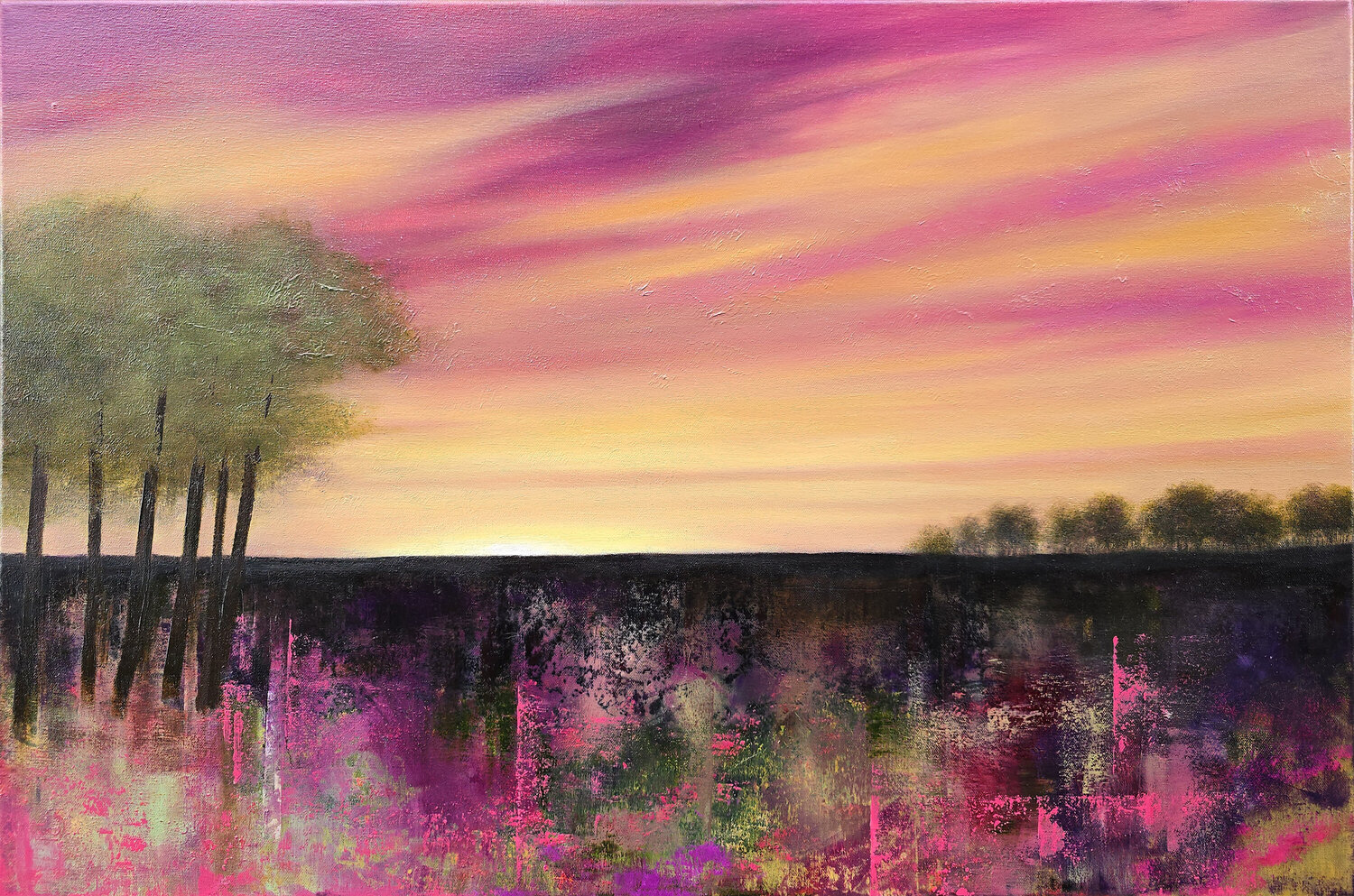 Welcome the Light by Faith Patterson (2020) : Painting Oil on Canvas ...