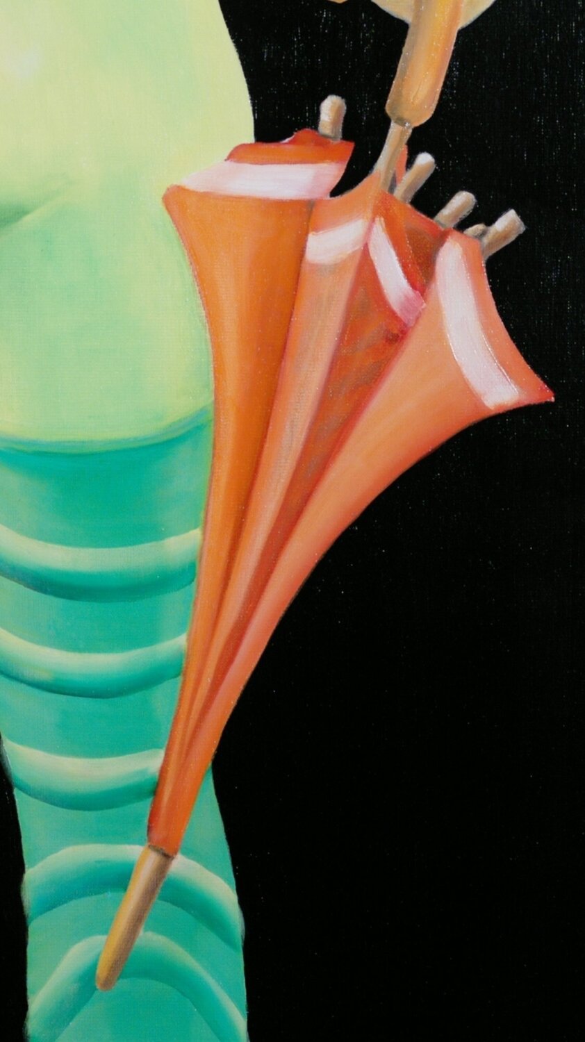 Metamoprphose 1 (diptyque) von Isabelle MAGNIN (2016): Malerei Öl, Harz ...