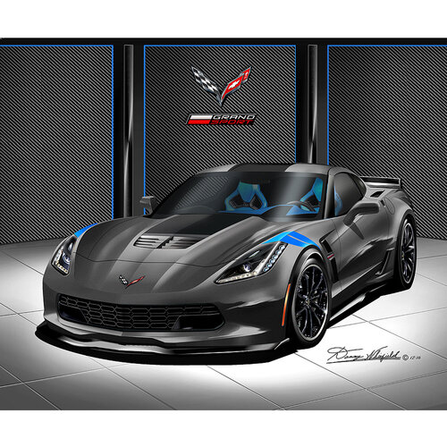 2020-2022 FORD MUSTANG SHELBY GT500 FINE ART PRINT / AVAILABLE IN 16 ...