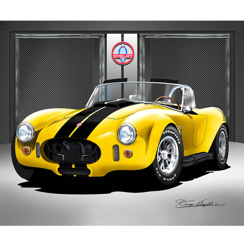 2020-2022 FORD MUSTANG SHELBY GT500 FINE ART PRINT / AVAILABLE IN 16 ...