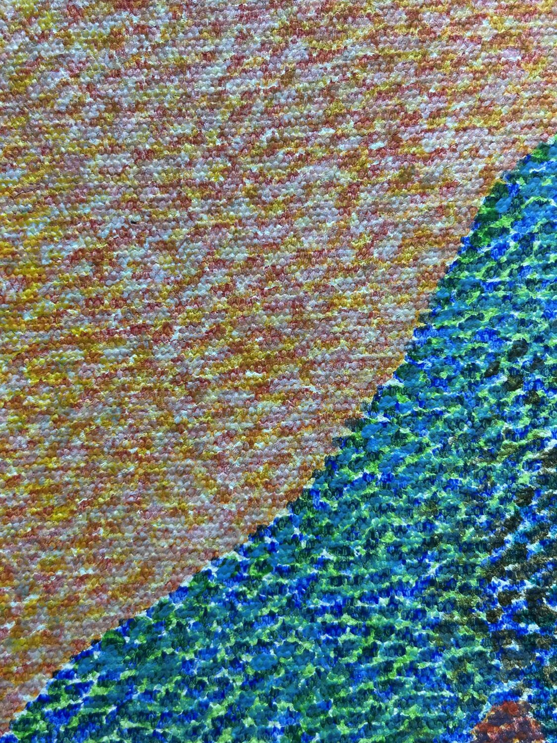 Lord Ganesha by Padmanabh Bendre (2008) : Painting Acrylic on Canvas ...