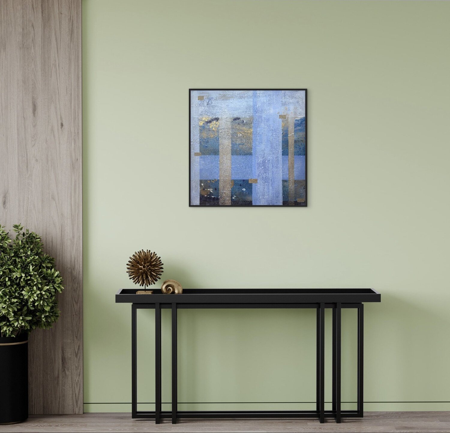 Winter Lights by Céline Dürst (2025) : Painting Acrylic, Sand on Canvas ...